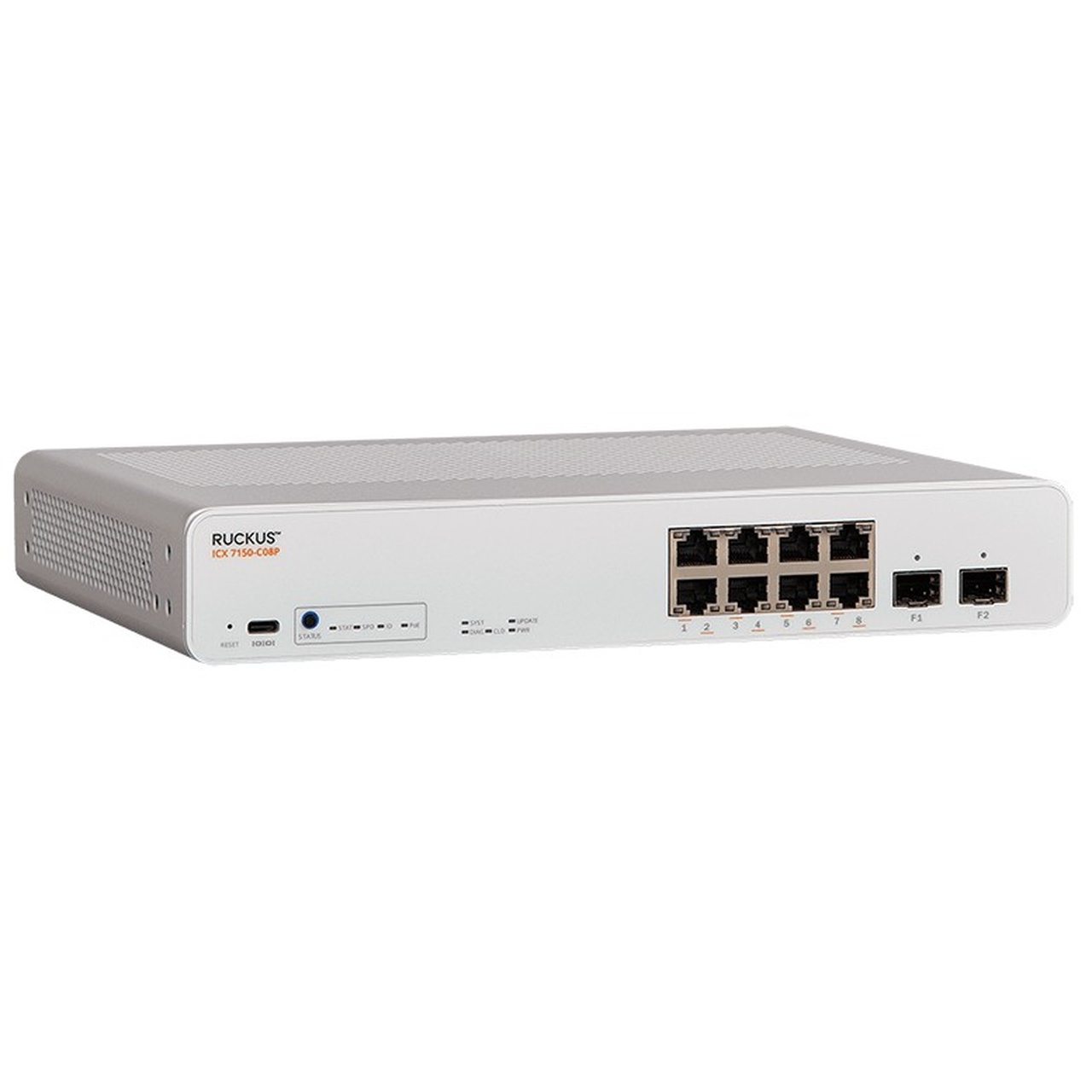 Ruckus Wireless RUC-ICX7150-C08P-2X1G-DS Ruckus ICX 7150 Compact Switch ...