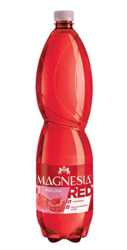 Magnesia Red Minerálna voda s príchuťou maliny, sýtená 1,5L | Klas