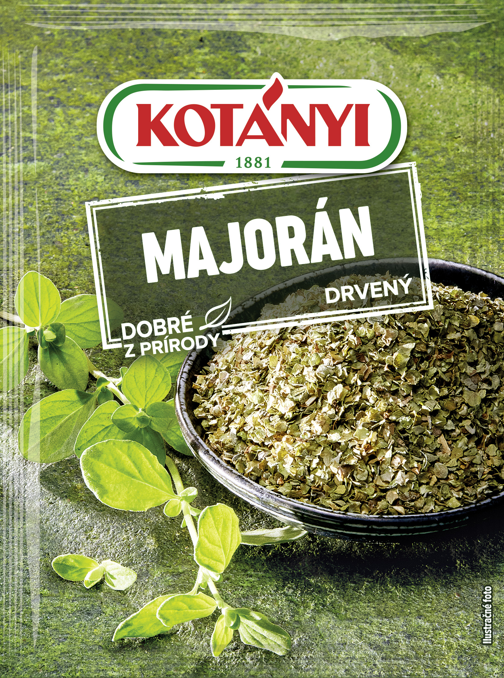 Kotányi majorán sušený drveny 6g | Klas