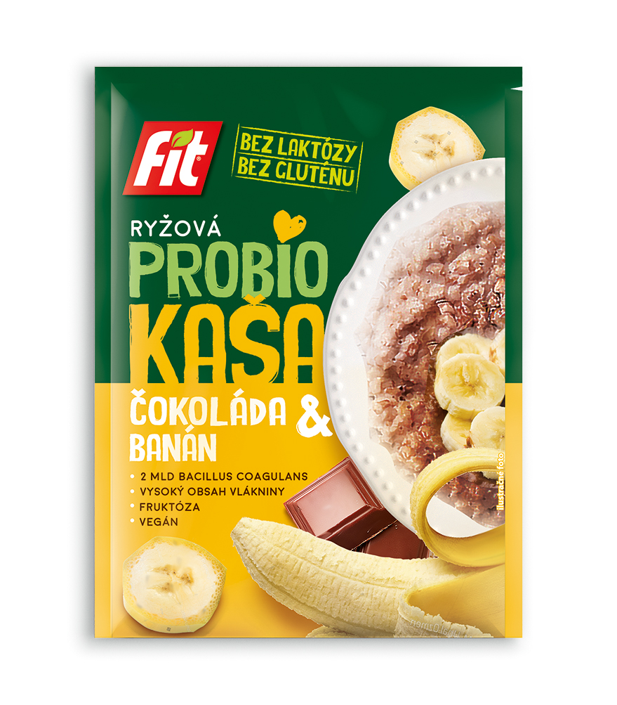 Fit Kaša probio VEGAN bananová 52 g | Klas