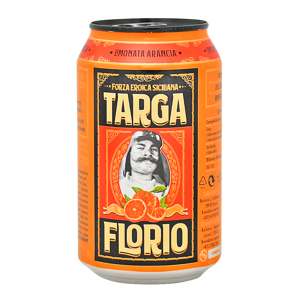 Targa Florio limonáda s pomarančovou príchuťou 330 ml (Z) | Klas