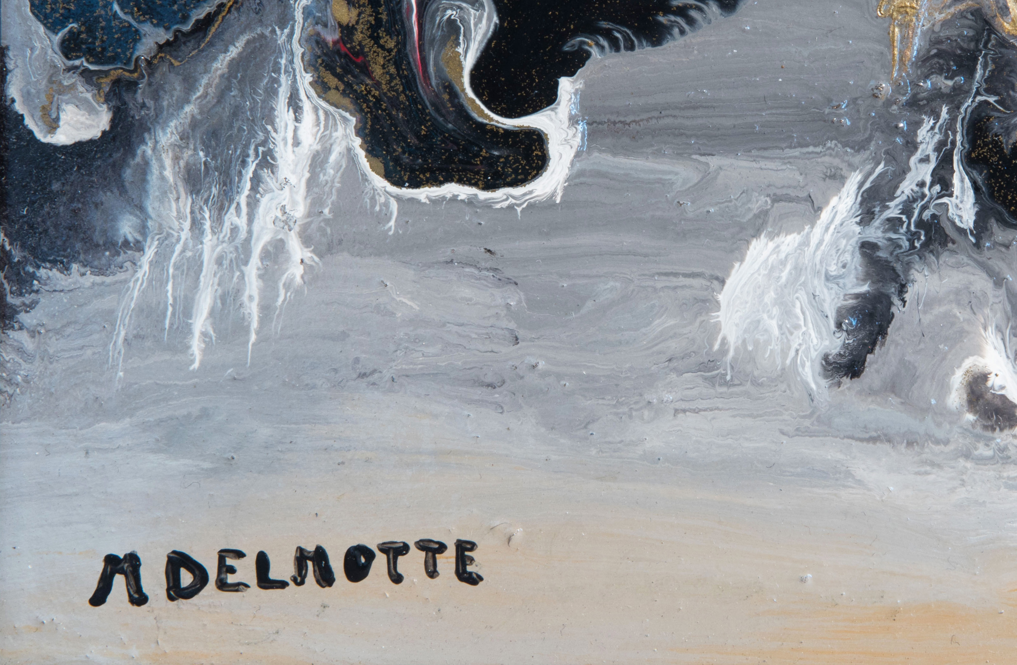 Marcel Delmotte (1901-1984): Abstract composition, oil on board ...