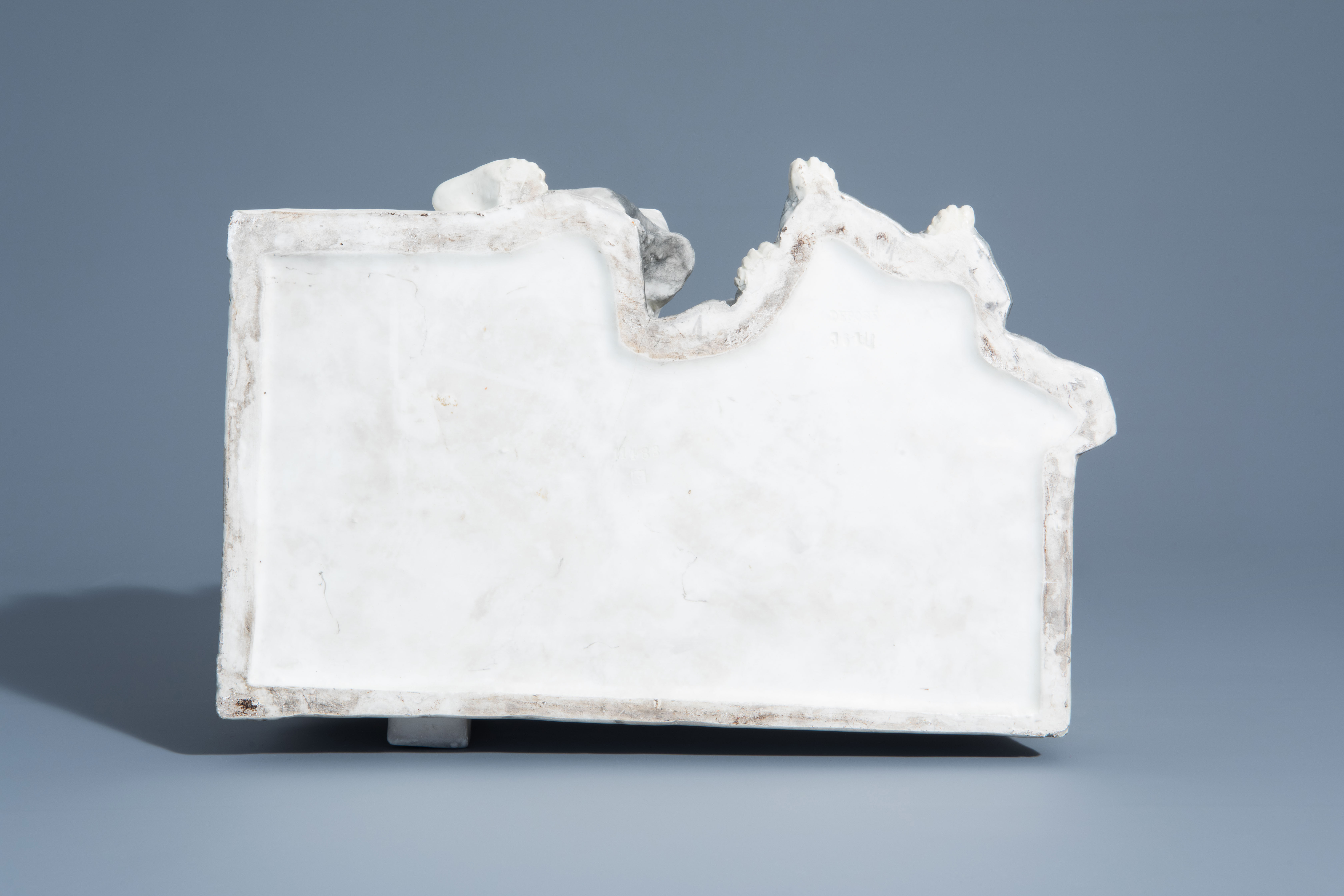 Rudolf Podany (Vienna, 1876-1963): The conversation, a polychrome ...