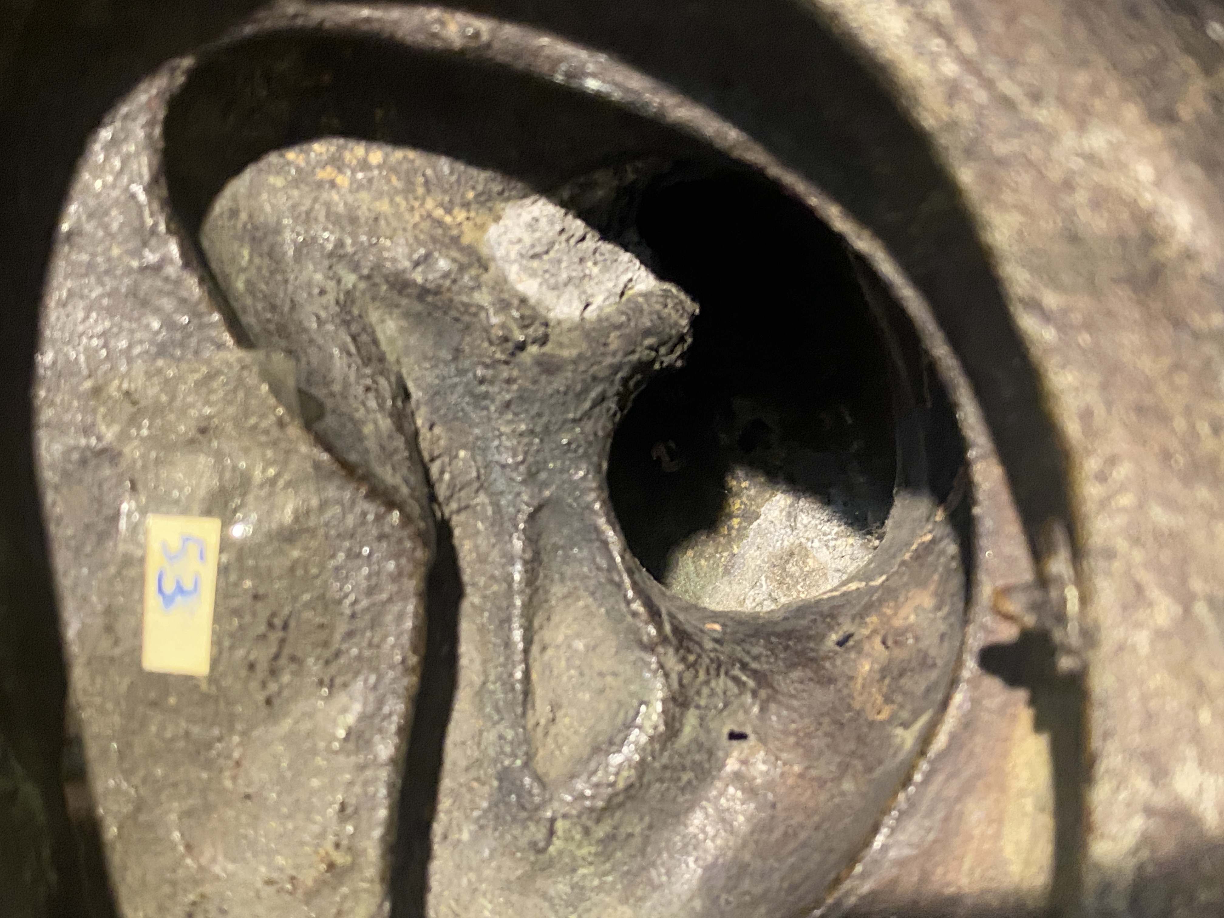 A Chinese bronze figure of Buddha on a lotus throne, 17th/18th C. or ...