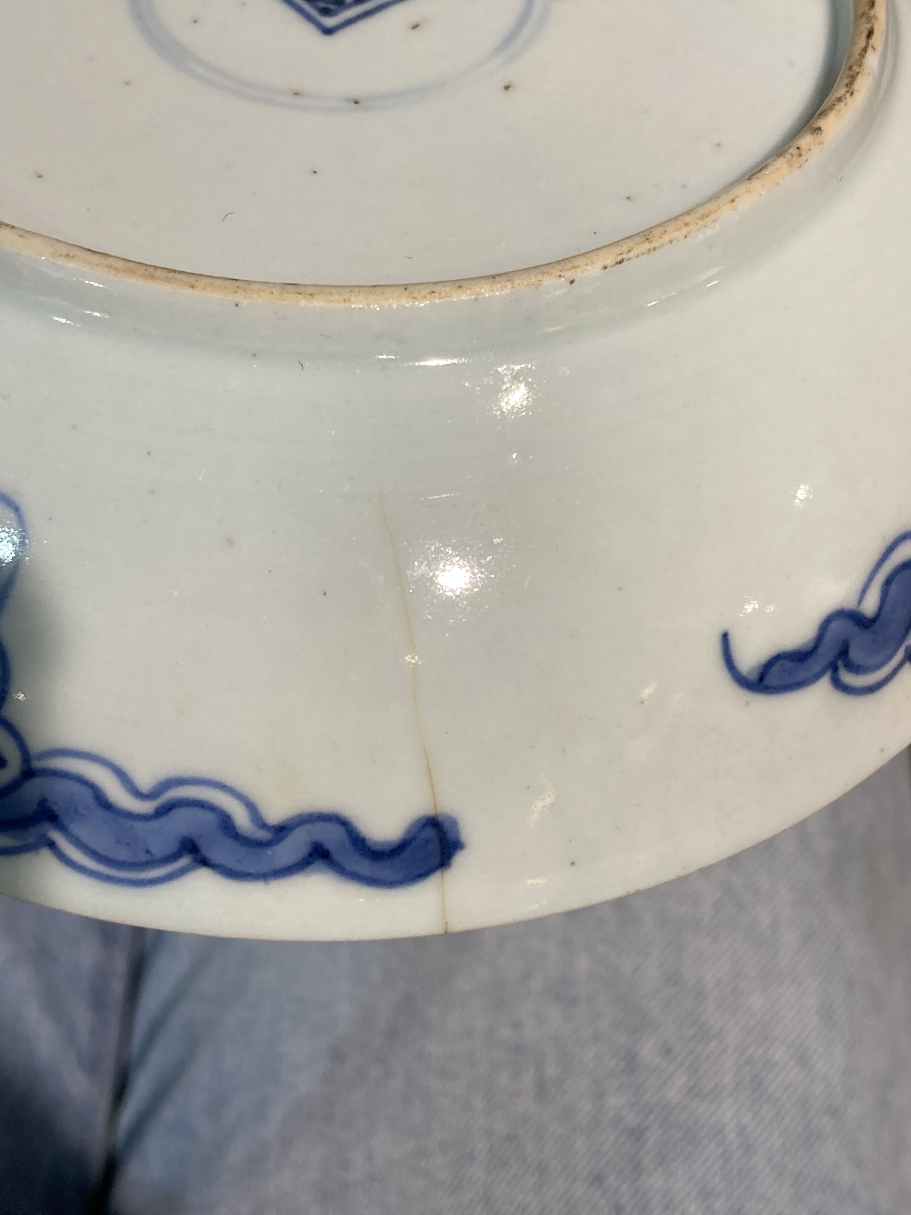 Five various Chinese blue and white dishes, Wanli and later - Coronari ...