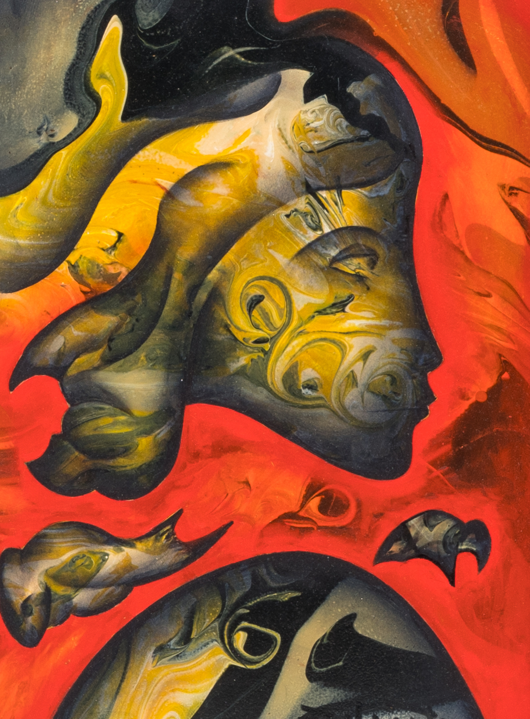 Charles Delporte (1928-2012): Untitled, oil on panel - Coronari Auctions