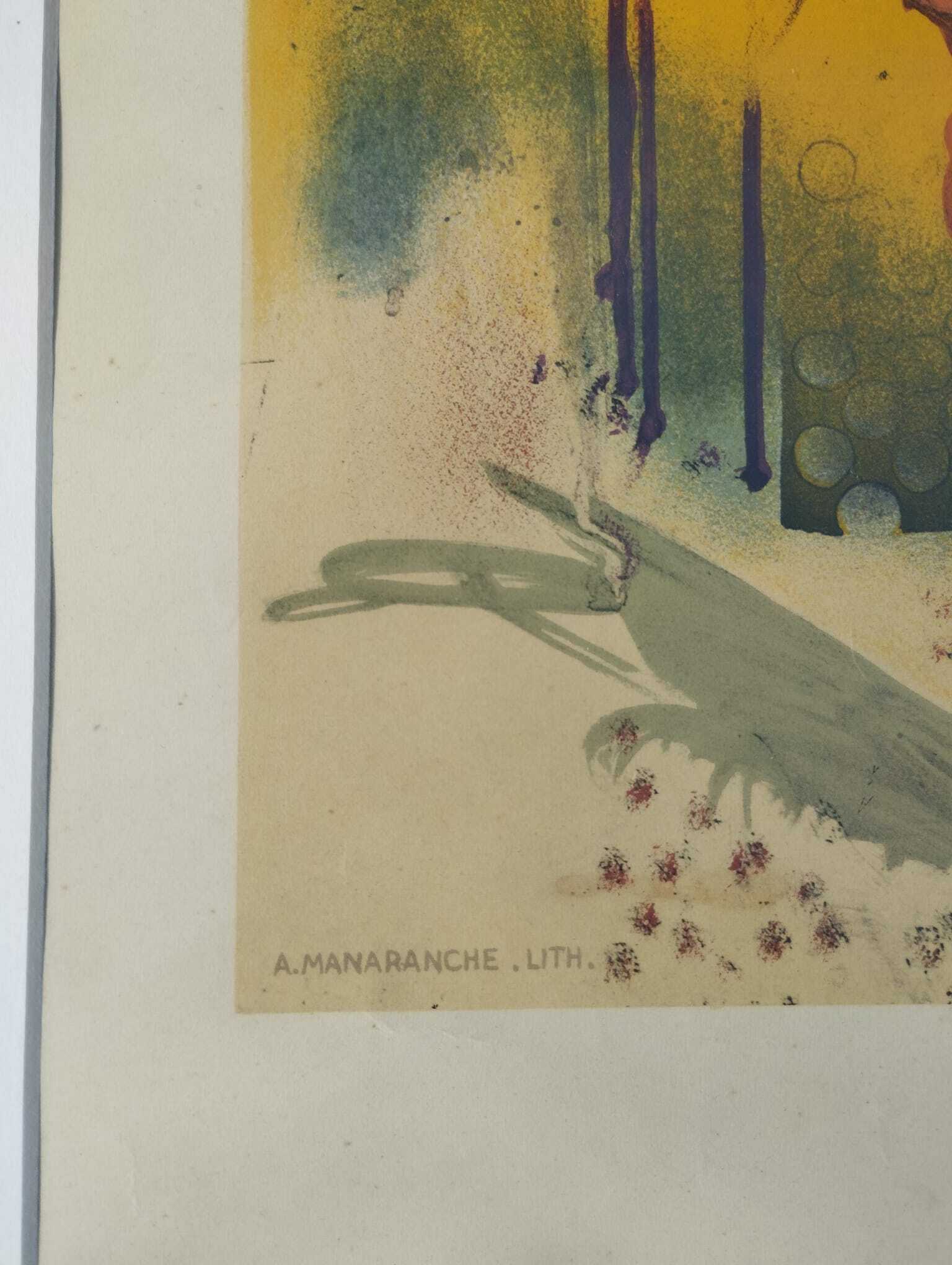 Salvador Dali (1904-1989): 'Sol y Dali', lithograph in colours, dated ...