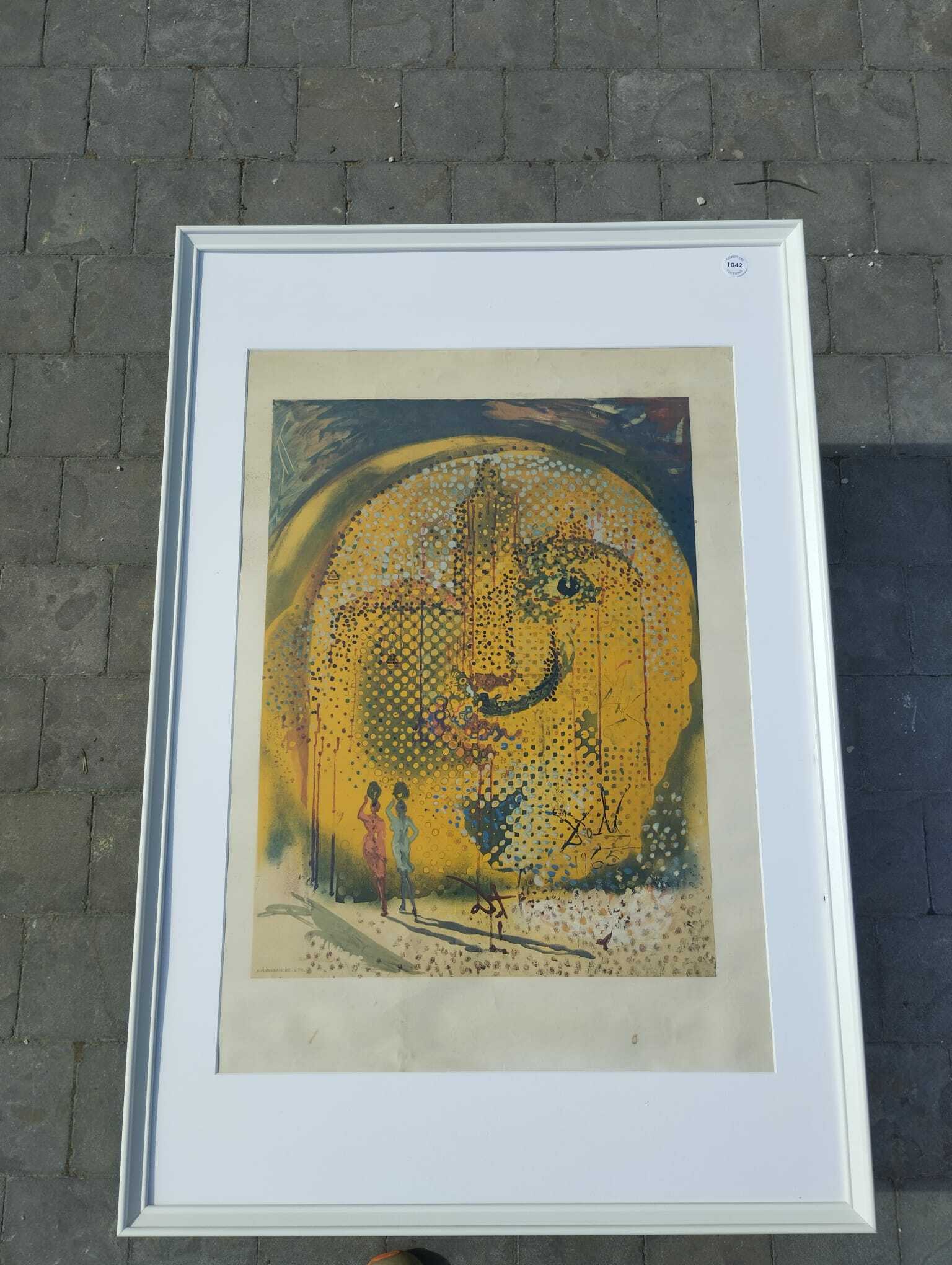 Salvador Dali (1904-1989): 'Sol y Dali', lithograph in colours, dated ...