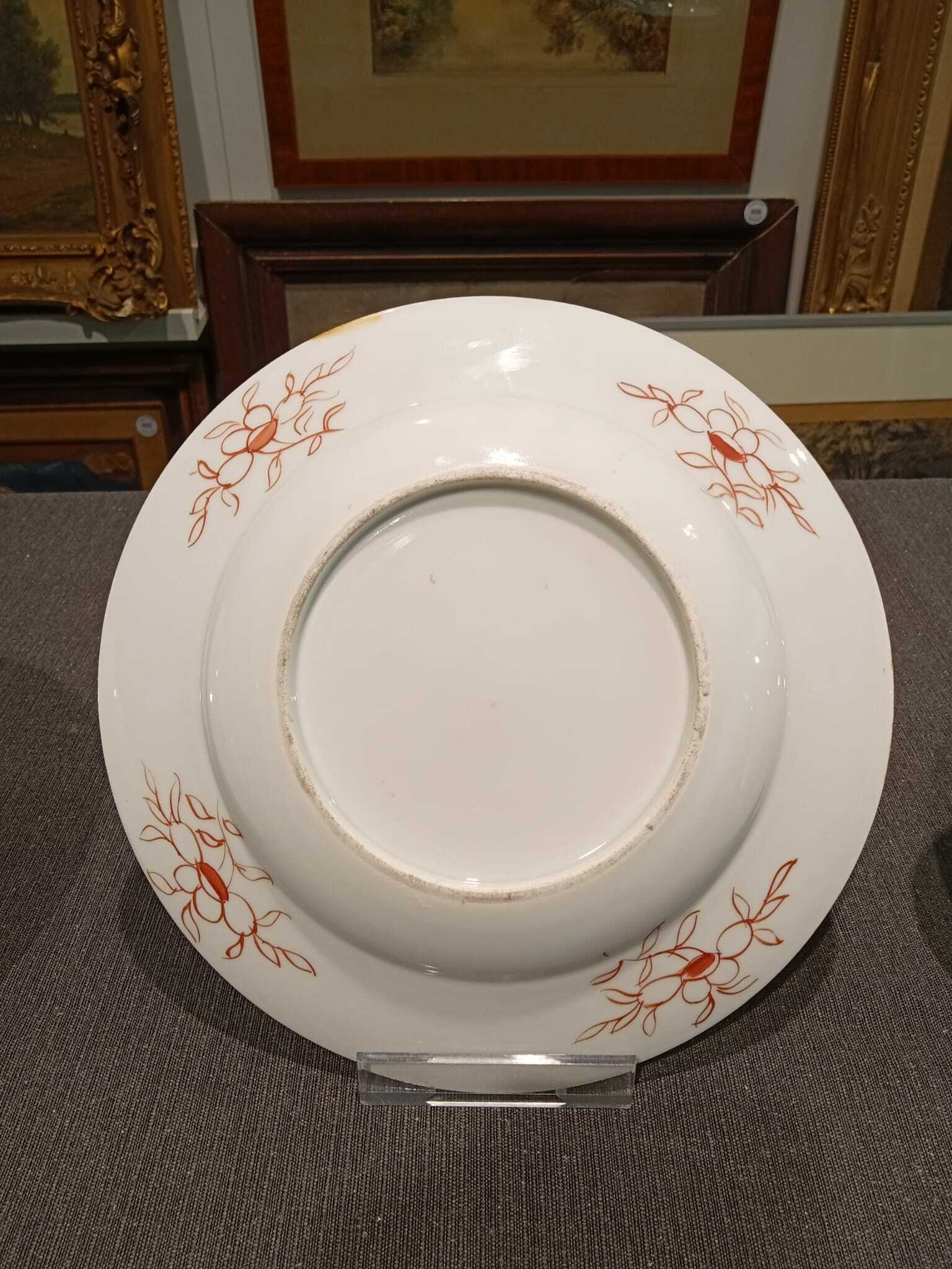 Nine Chinese blue, white and famille rose and French Samson famille ...