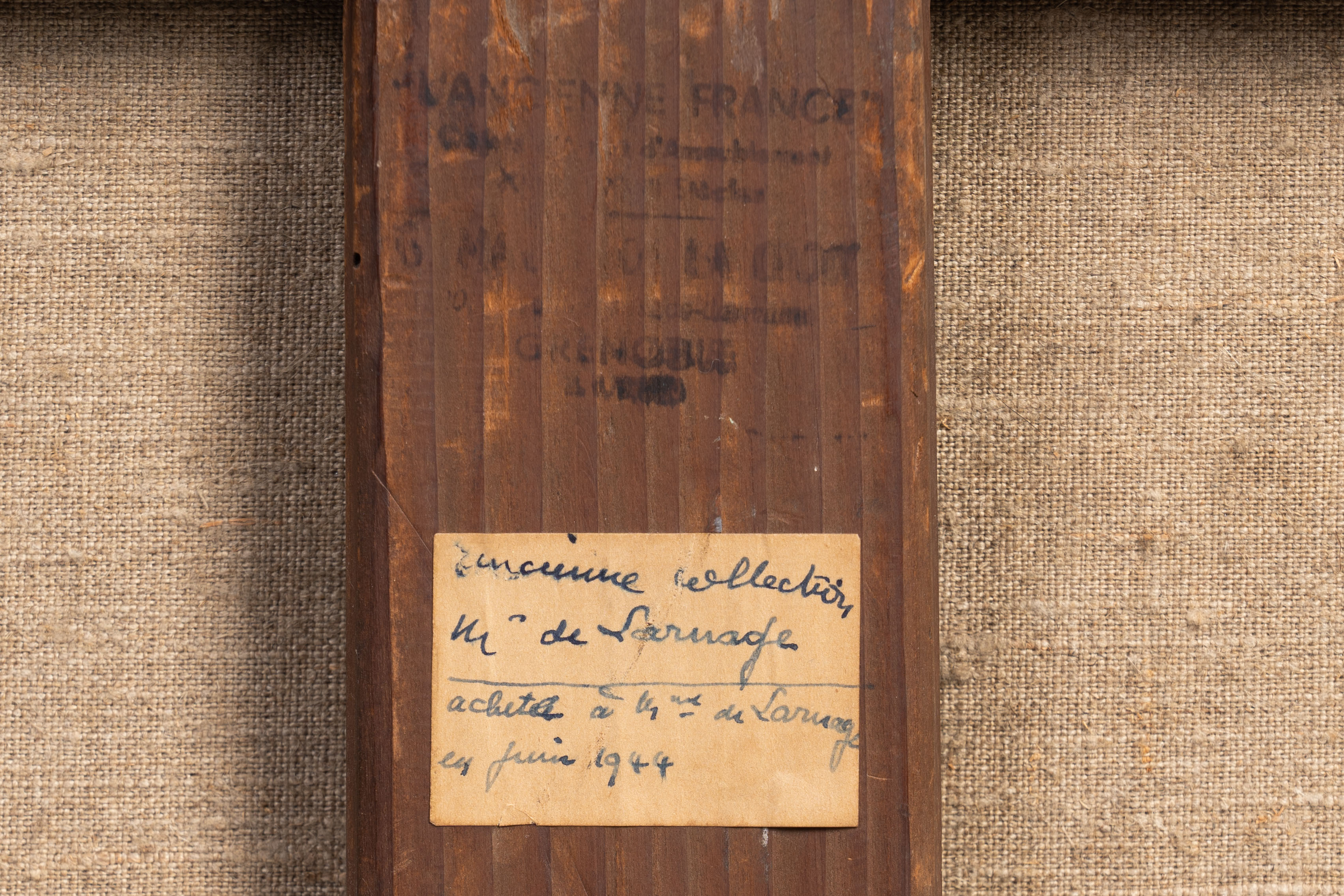 Franco-Flemish school: An interior with a group of men relaxing, oil on ...