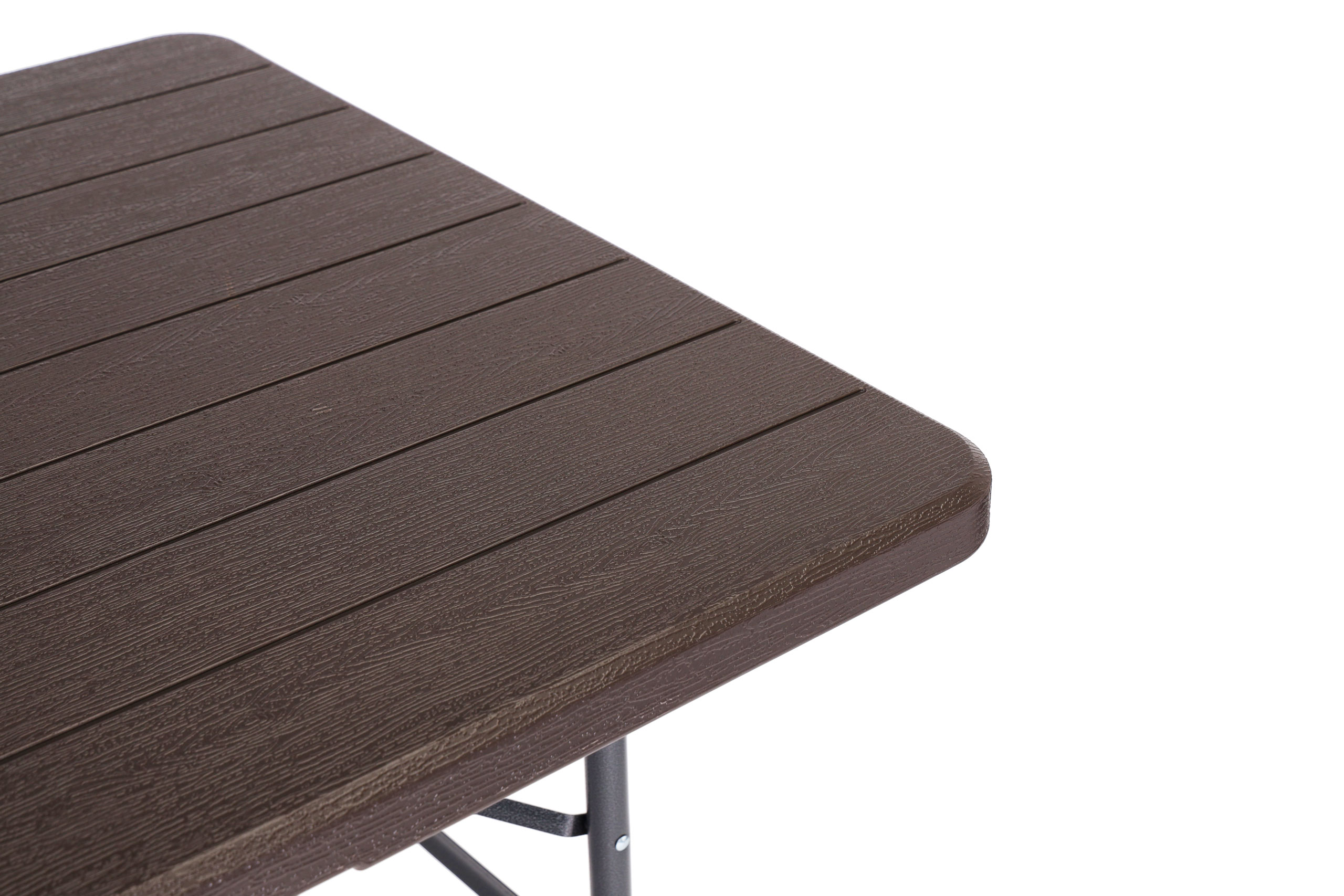 Cateringový stôl 180cm + 2 lavice, vzor dreva | www.svetpredeti.sk