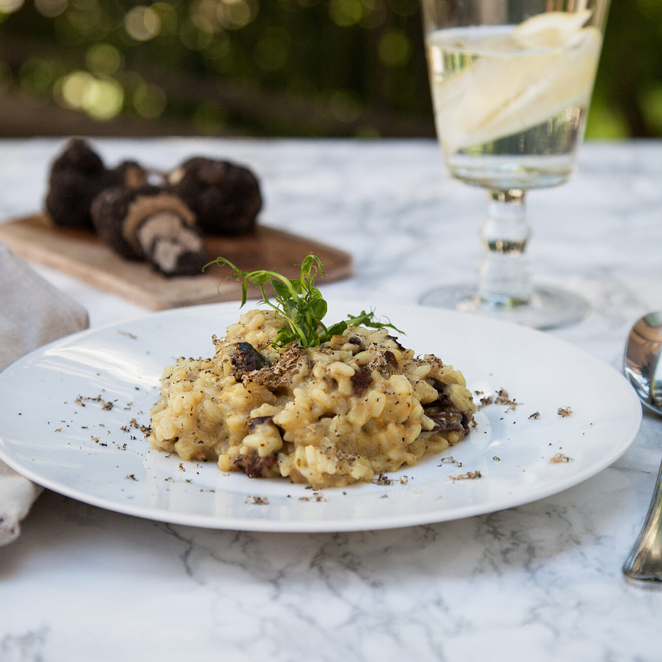 Tryffelrisotto med karljohansvamp och parmesanost – Tasteline