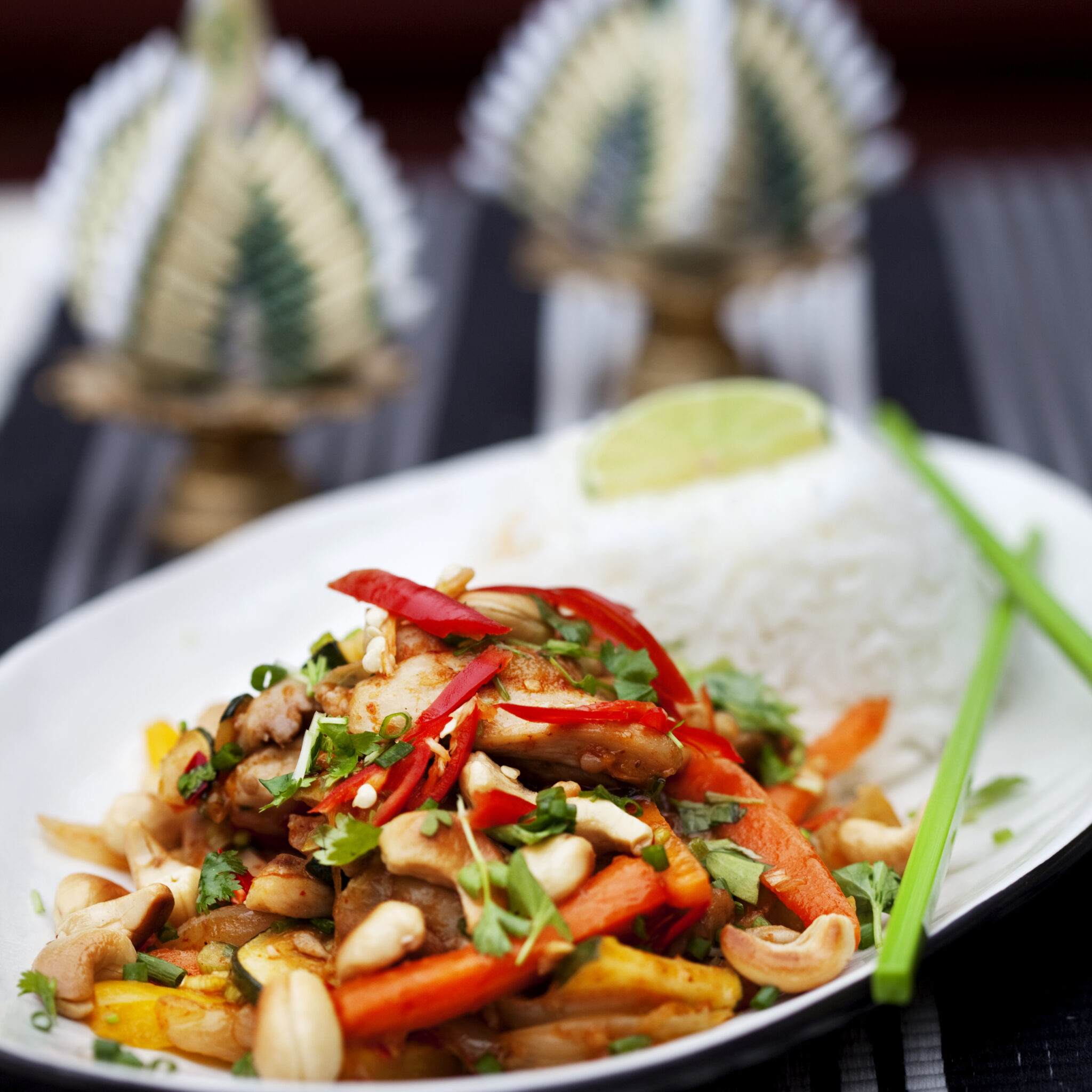 Enkel kinesisk wok med fläskkött och ingefära – Tasteline