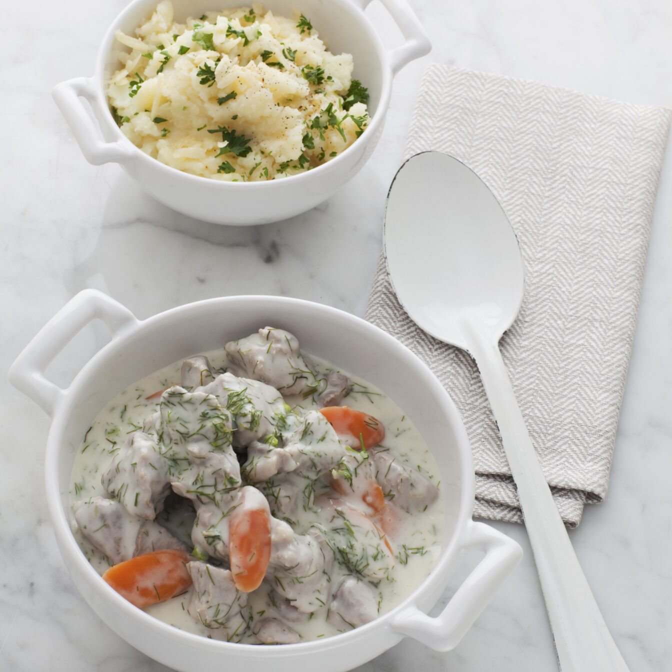 Dillkött på lamm med potatisstomp – Tasteline