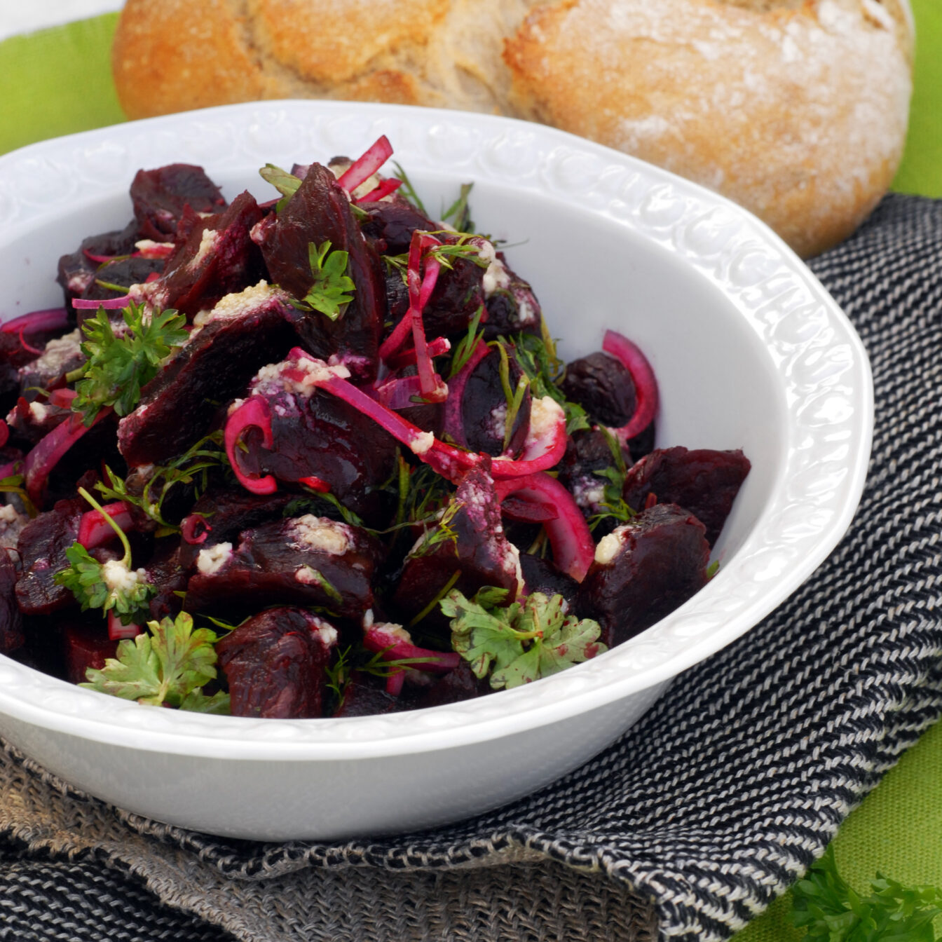 Rostad rödbetssallad – Tasteline