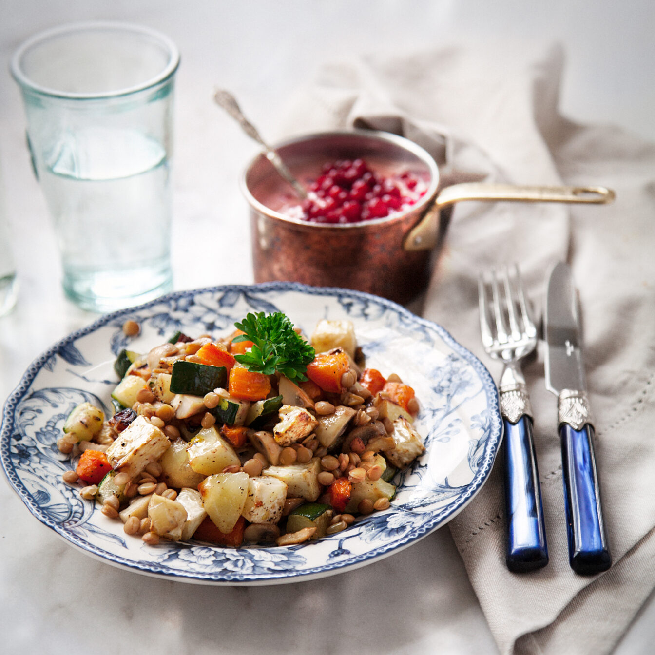 Grekisk pytt-i-panna – Tasteline