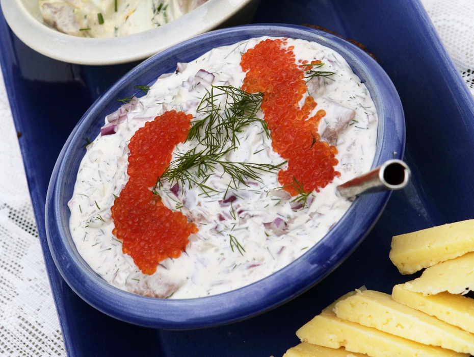 Matjessill med forellrom – Tasteline