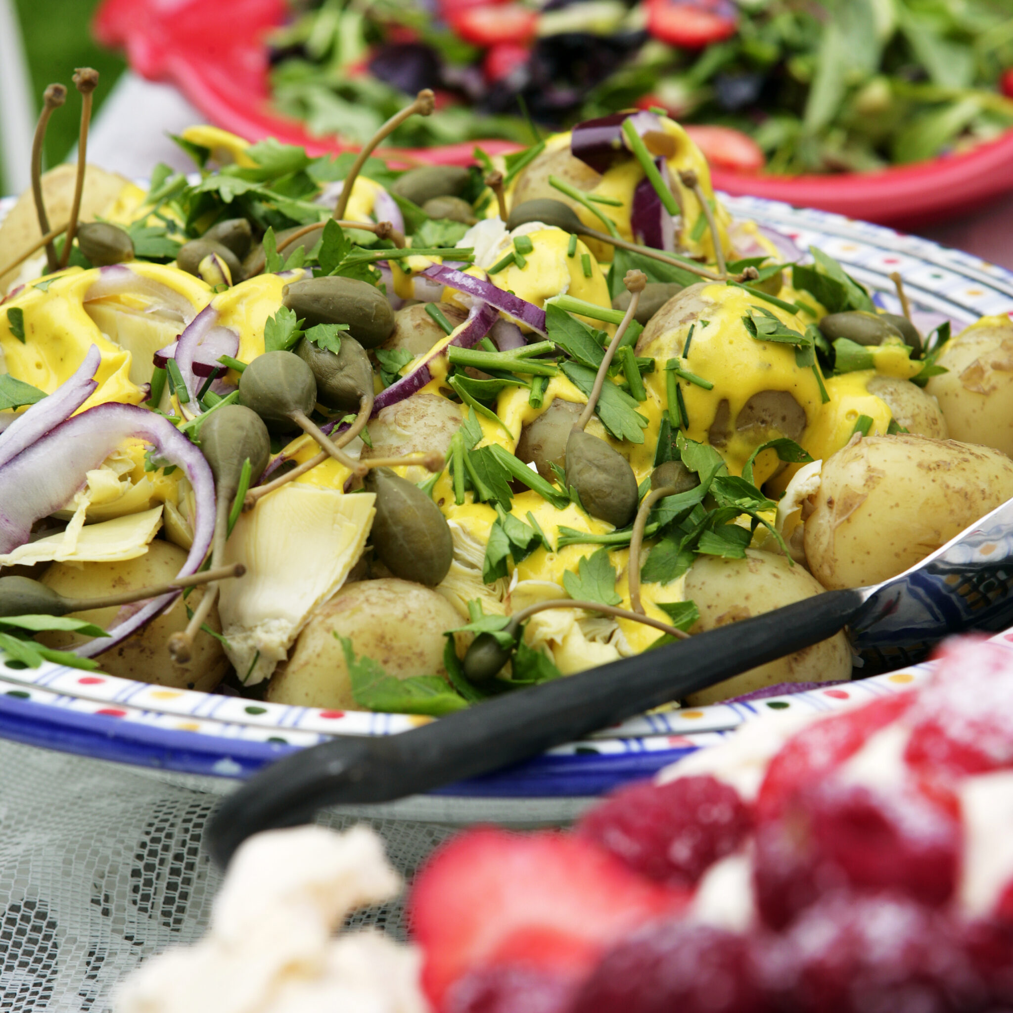 Klassisk fransk potatissallad – Tasteline