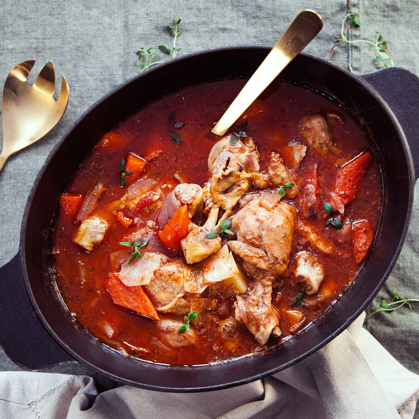 Mustig kycklinggryta – Tasteline