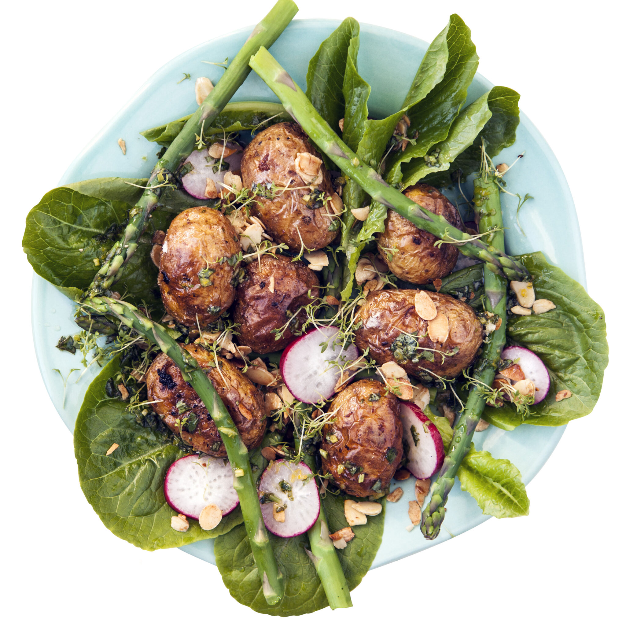 Rostad småpotatis i ugn med gräslök och honung – Tasteline