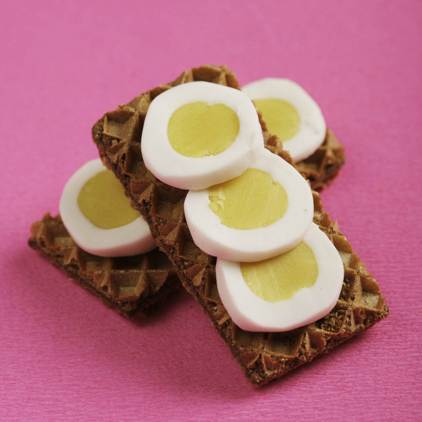 Äggmacka (busigt godis) – Tasteline