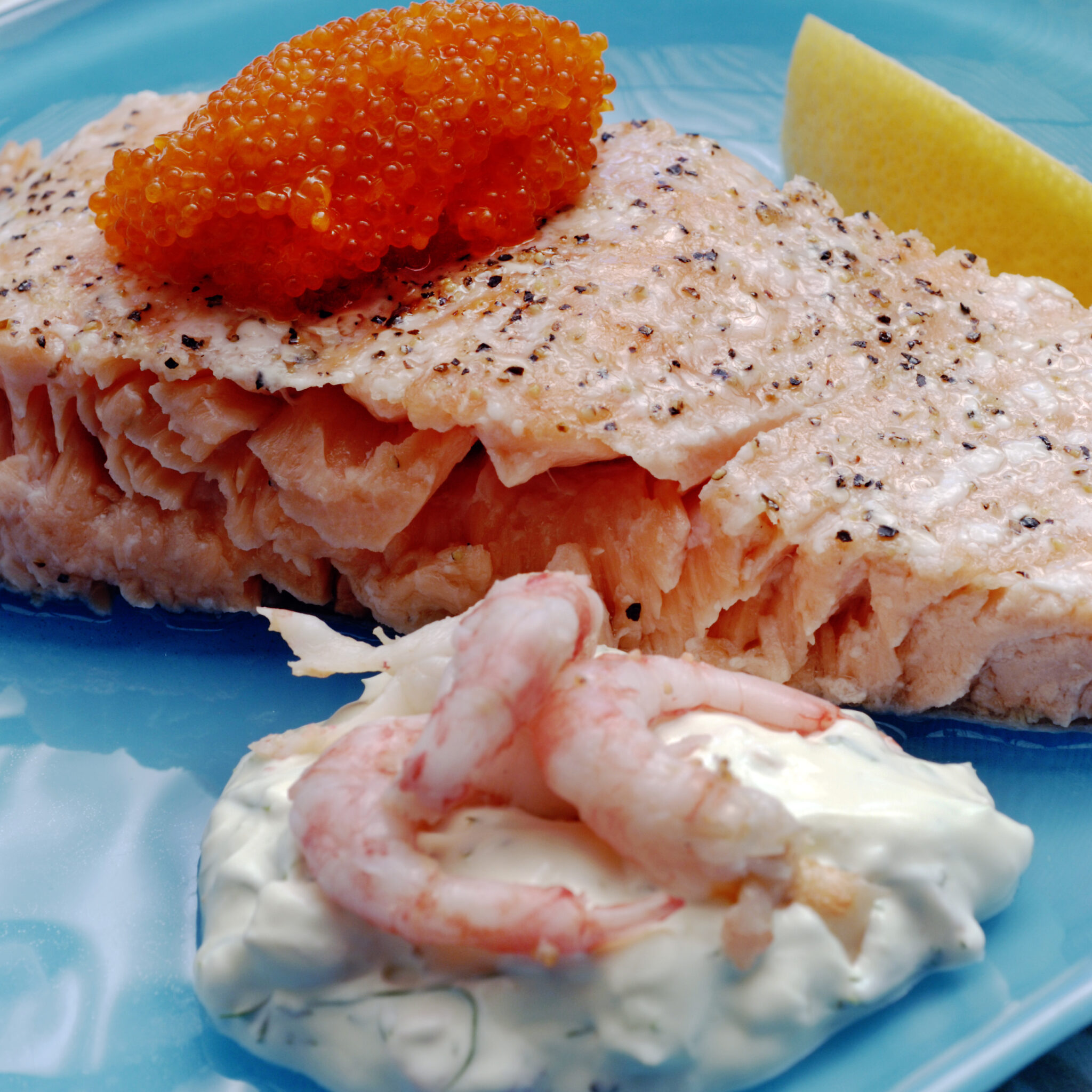 Laxfilé med skagensås – Tasteline