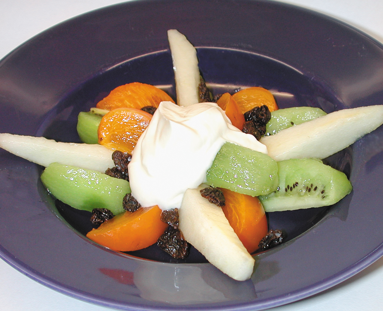 Fruktsallad med sharon – Tasteline