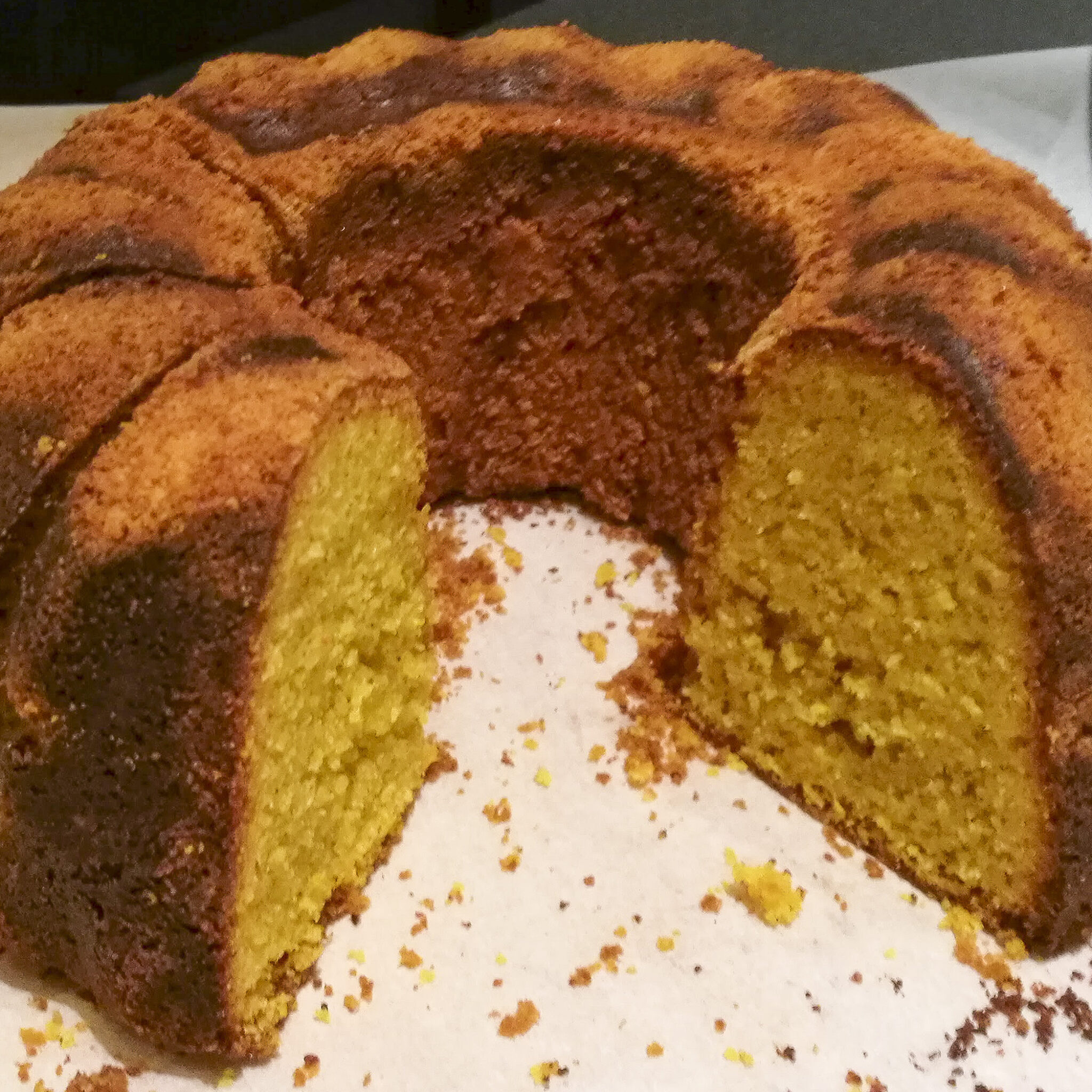 Sockerkaka med äpplen – Tasteline