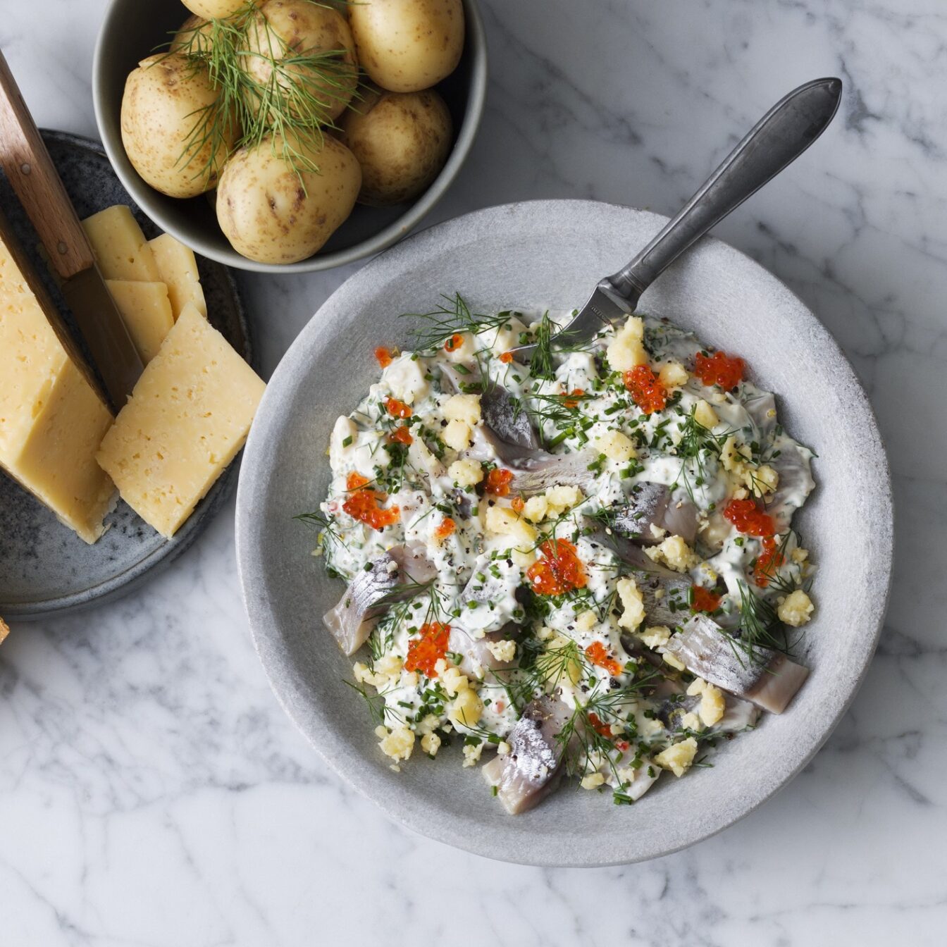 Sill med Västerbottensost – Tasteline