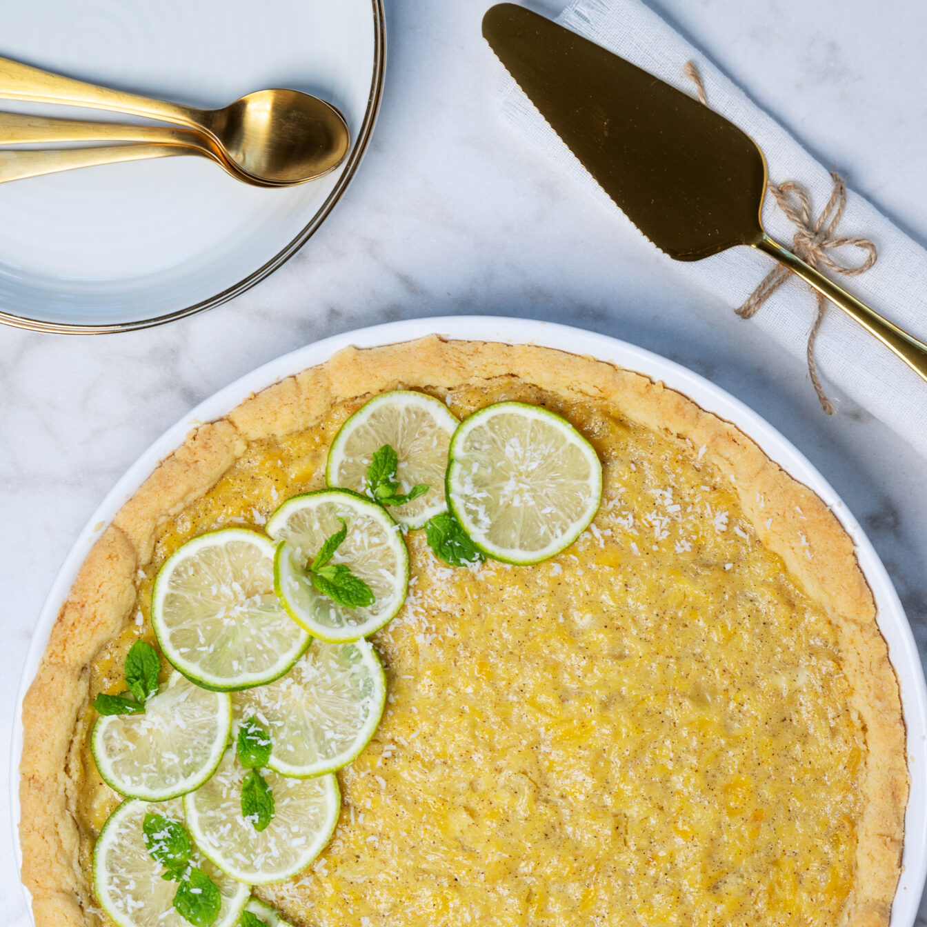 Glutenfri ananaspaj – Tasteline