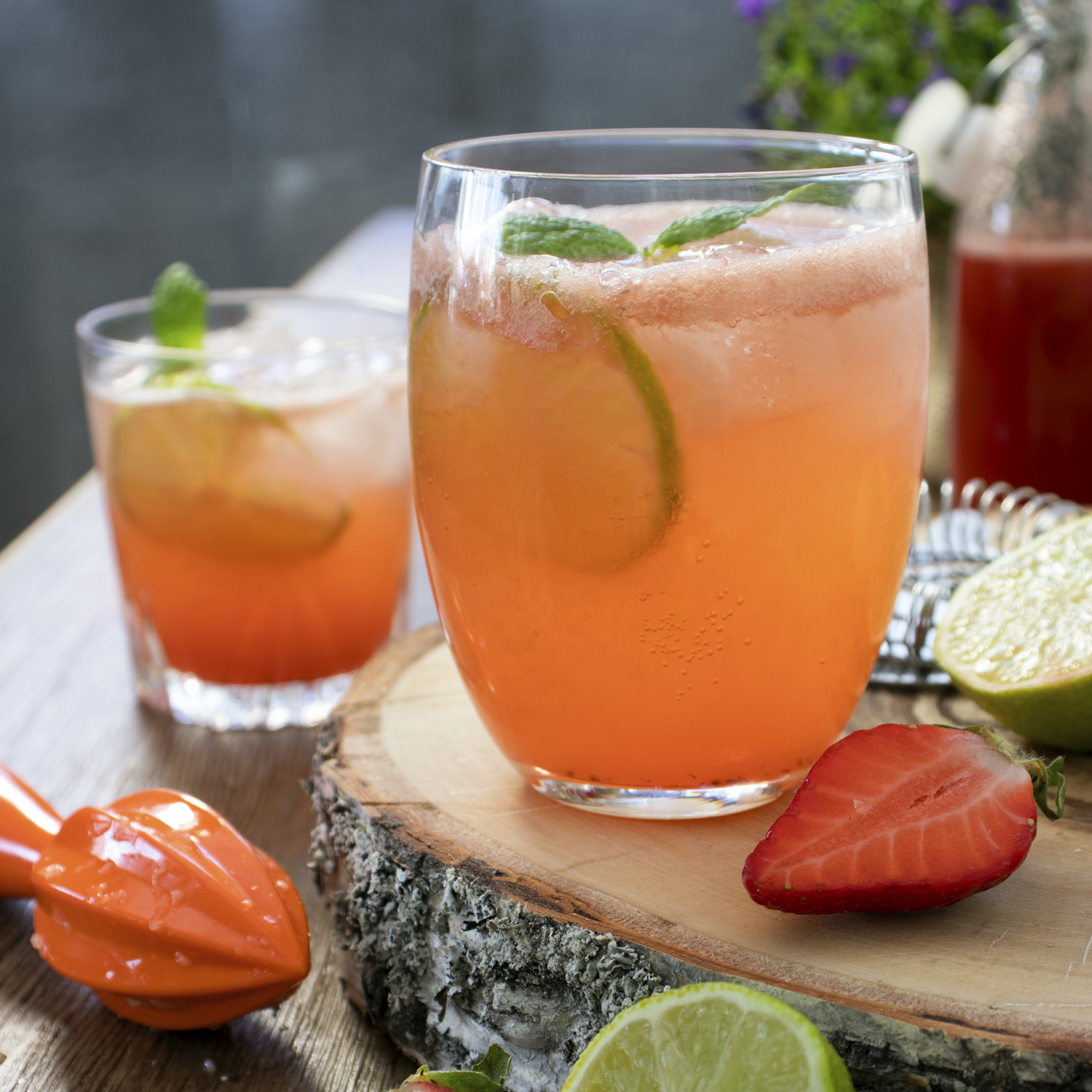 Rabarberdrink med gin – Tasteline