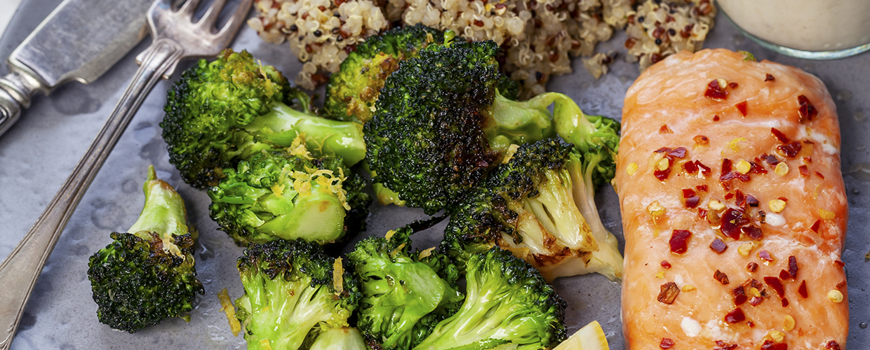 Lättlagad laxlunch – Tasteline