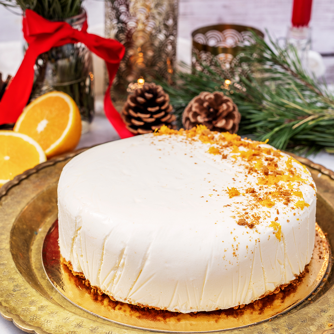 Fryst apelsincheesecake – Tasteline