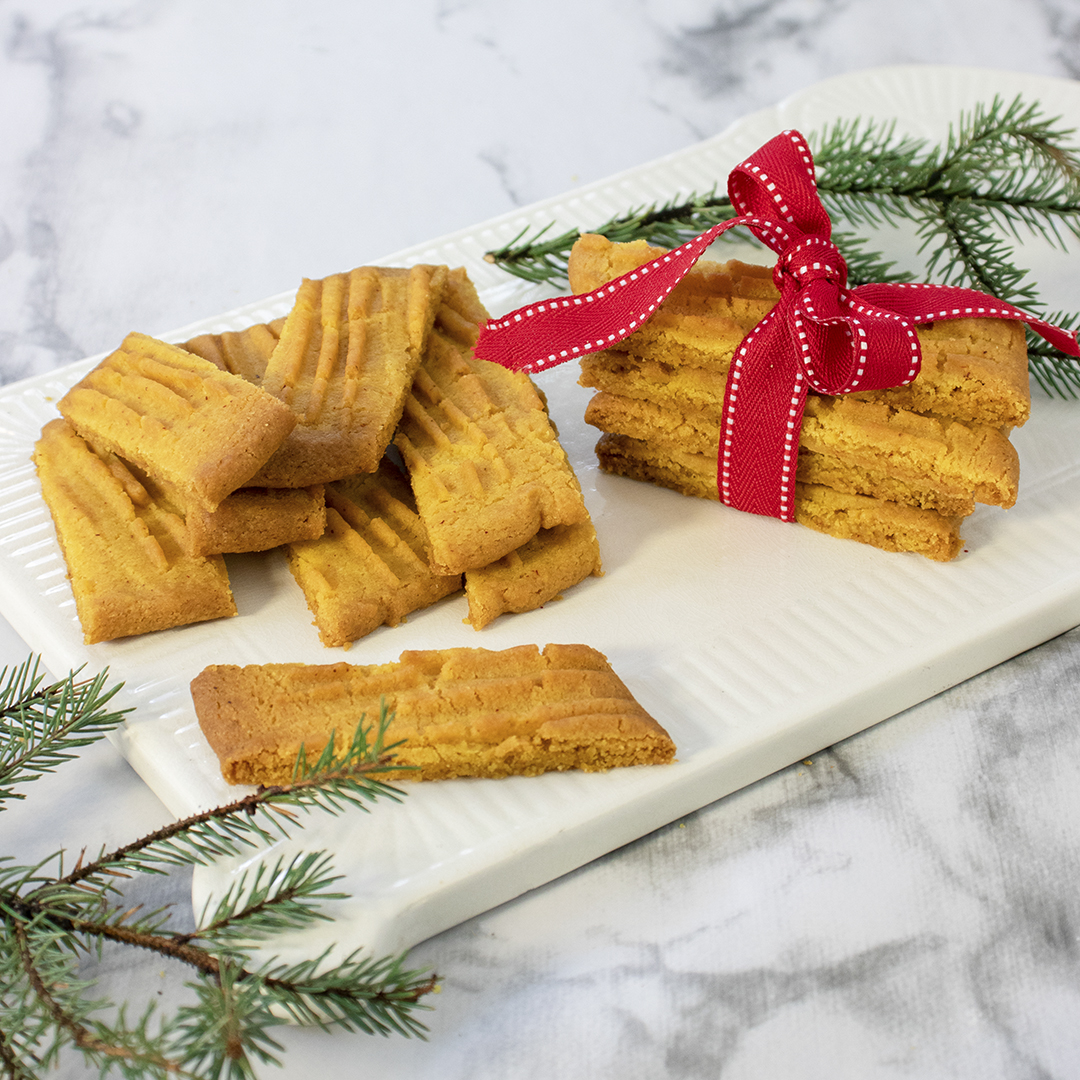 Saffranskolasnittar – Tasteline