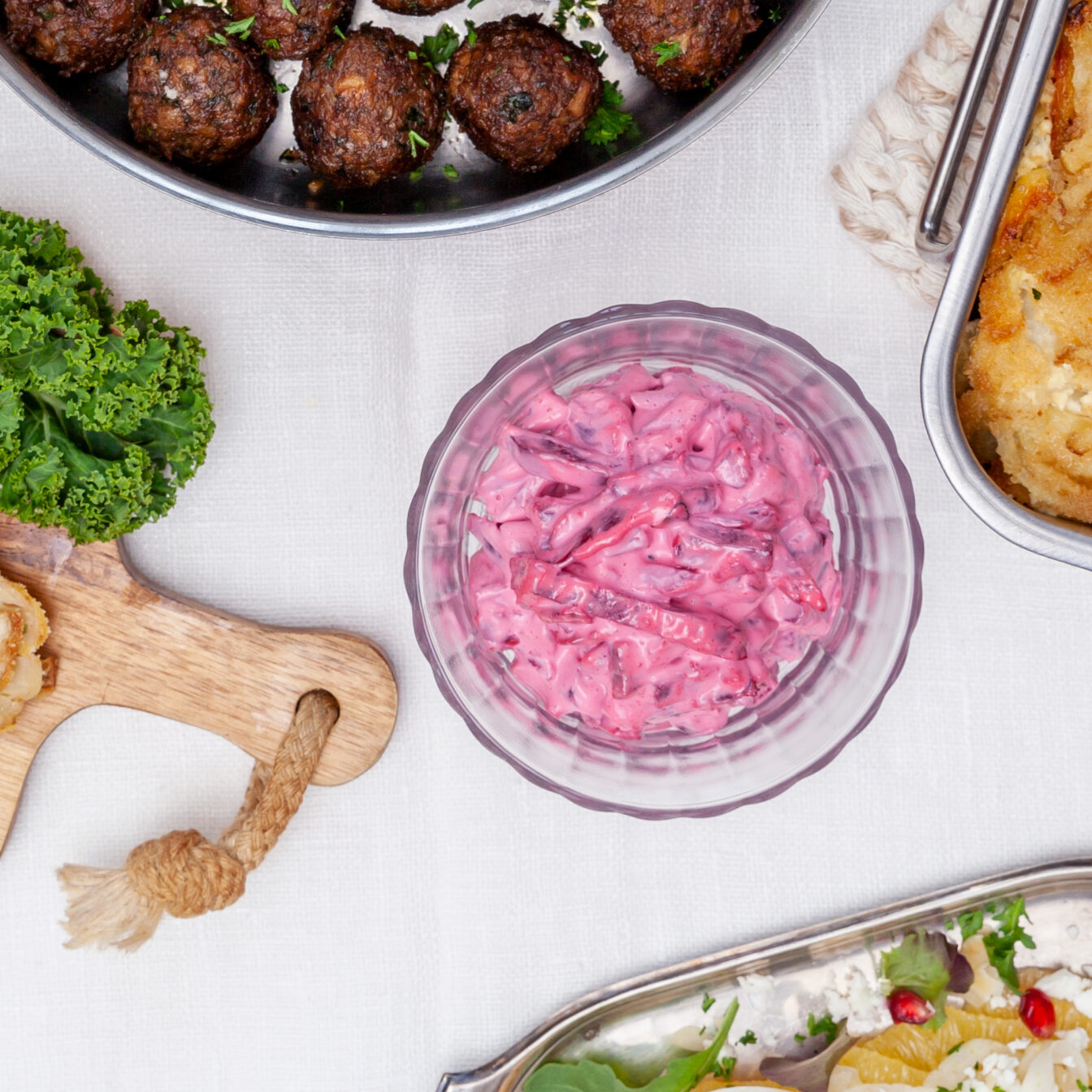 Vegansk rödbetssallad – Tasteline